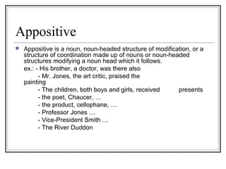 Meeting 4-structure-of-modification2 | PPT