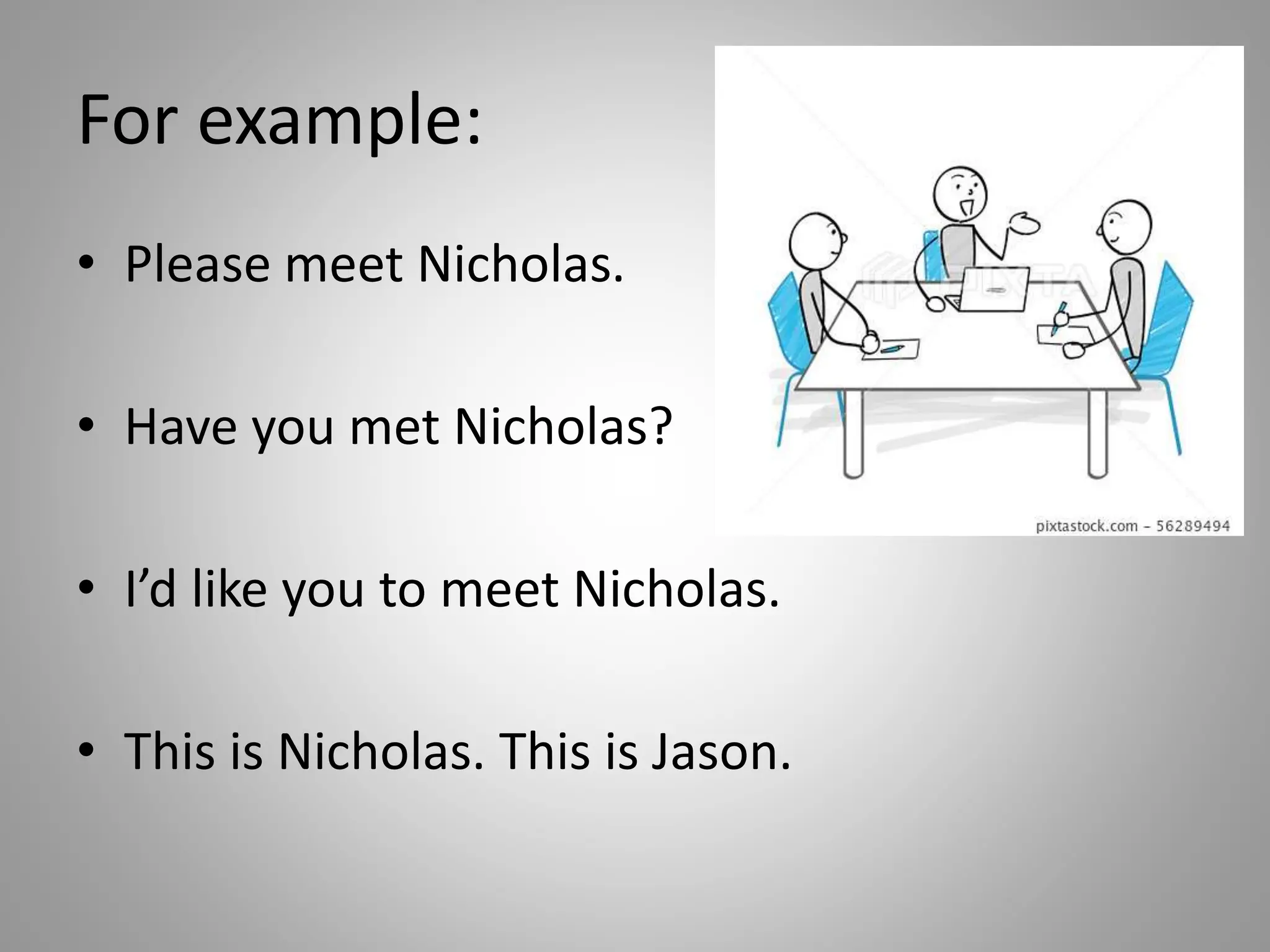 meeting-new-people-and-introducing-oneself-picture-description ...