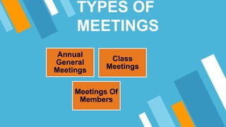 Meetings | PPTX