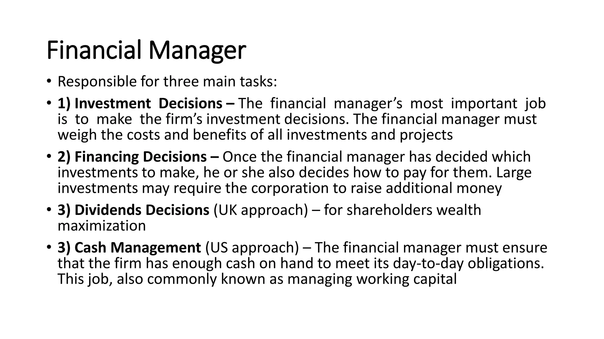 Meeting 1- Introduction (Financial Management) | PPTX