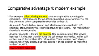 Meeting 1 - Introduction to international economics (International ...