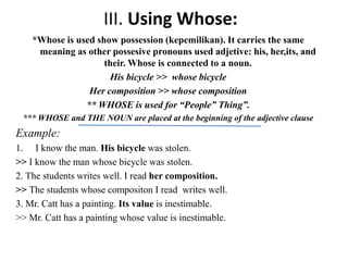 ADJECTIVE CLAUSES | PPTX