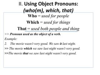 ADJECTIVE CLAUSES | PPTX