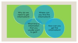 getting information | PPTX
