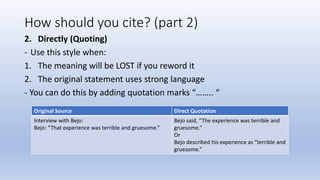 MEETING 12_ICE 3A.pdf to cite or not to cite | PPT