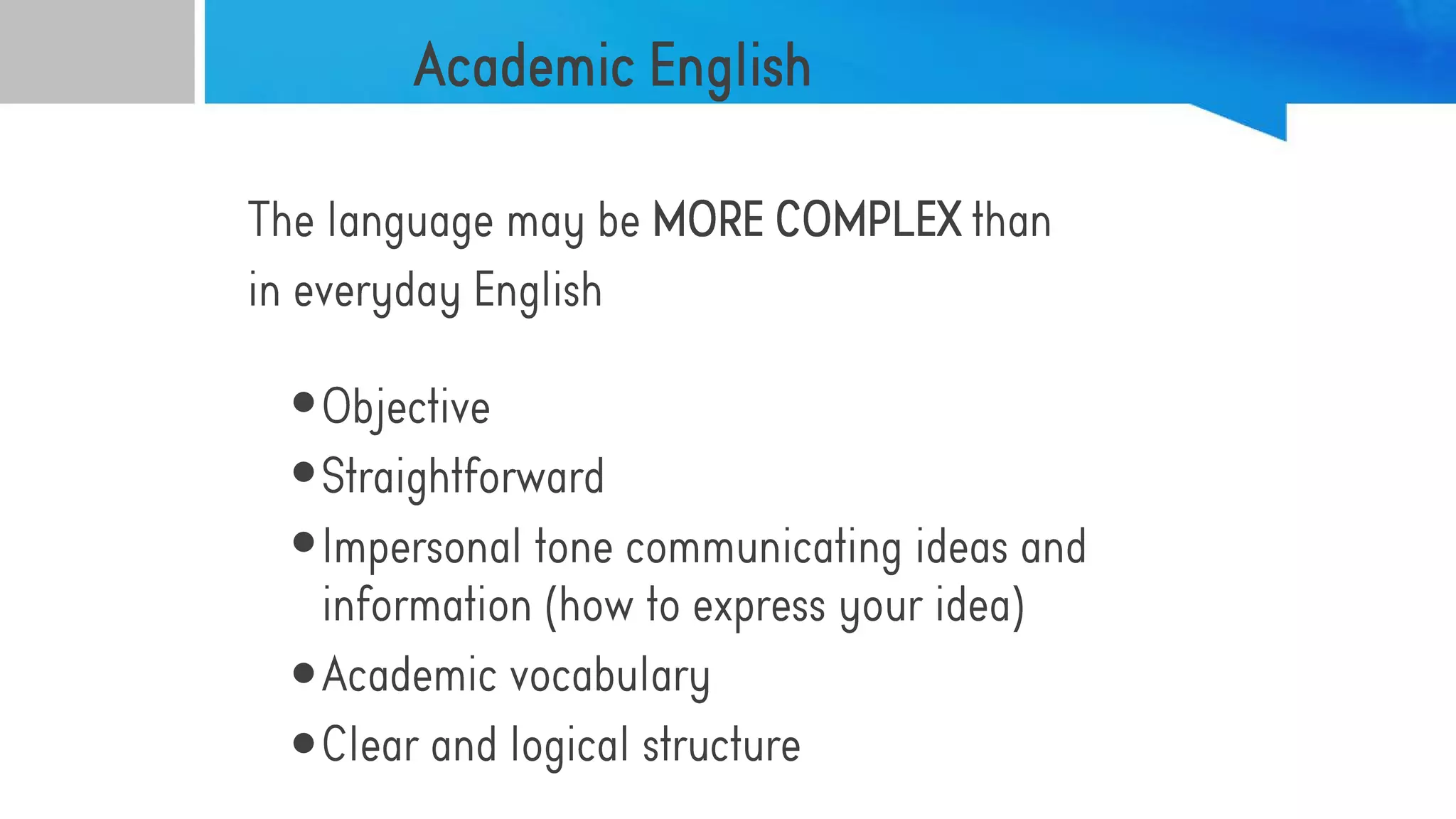 English For Academic Purposes | PDF