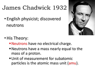 Meeting 1 atomic structure part 1 | PPTX