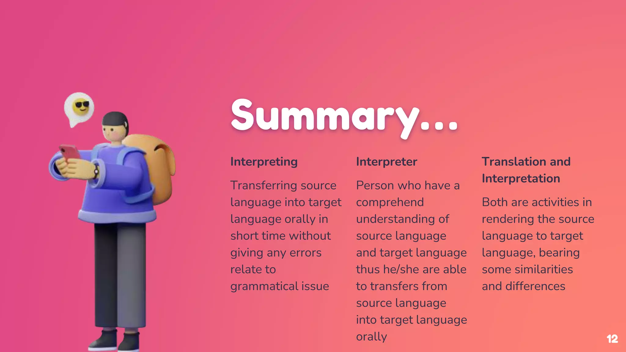 Concept of Interpreting and Interpreter | PPTX