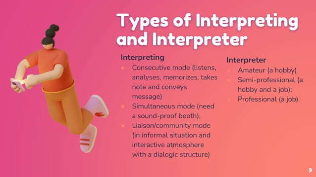 Concept of Interpreting and Interpreter | PPTX