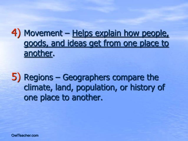 Geography Introduction | PPT