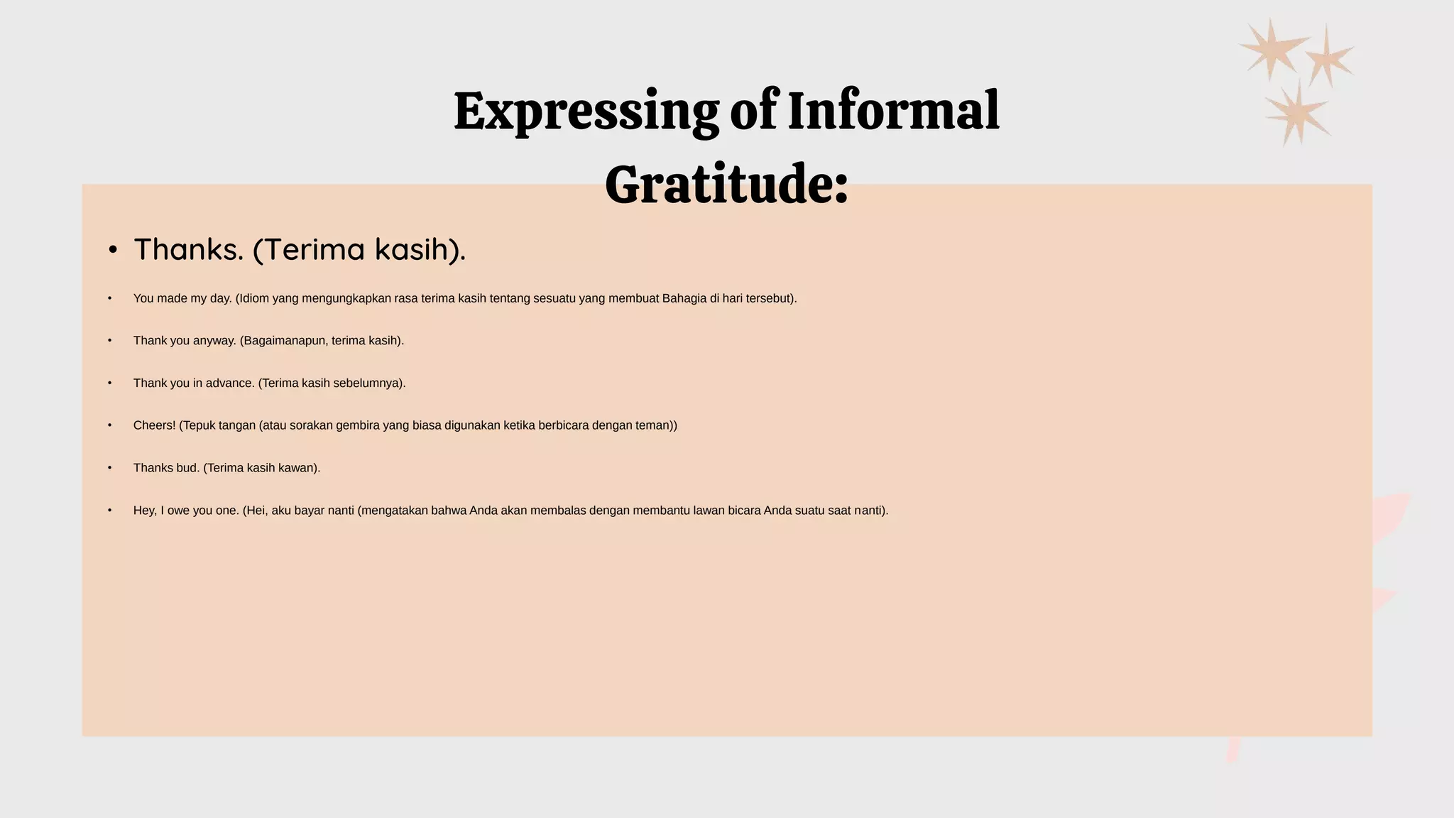 Expressing of Gratitude and Apologizing | PPTX