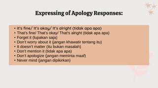 Expressing of Gratitude and Apologizing | PPT