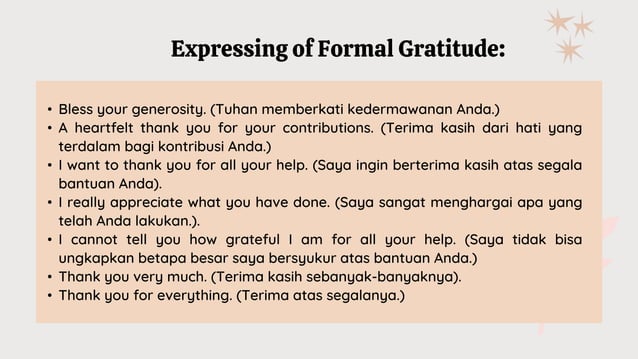 Expressing of Gratitude and Apologizing | PPT