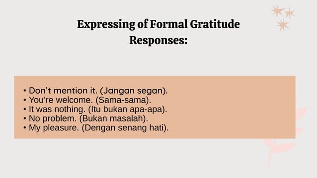 Expressing of Gratitude and Apologizing | PPT