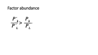 Meeting 2 - Heckscher–Ohlin model (International Economics) | PPTX