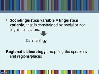 Meeting 2 variation and language | PPT