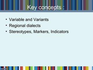 Meeting 2 variation and language | PPT