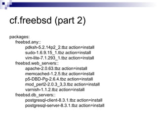 Configuration Management with Cfengine | PPT | Free Download