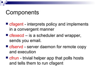 Configuration Management with Cfengine | PPT | Free Download