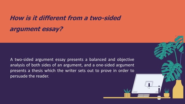 Meeting 2 One Sided Argumentative Essay | PPTX | Power and Energy ...