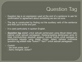 Structure Question tag | PPTX