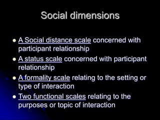 meeting+2+sociolinguistics untuk perkuliahan semester 6 | PPT