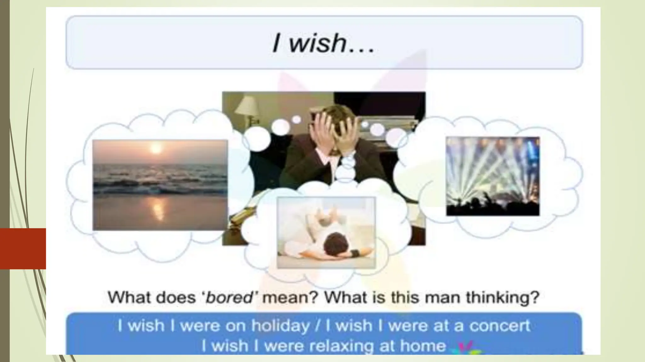 Wish (Wish in the Present) using Past Tense Presentation | PPT