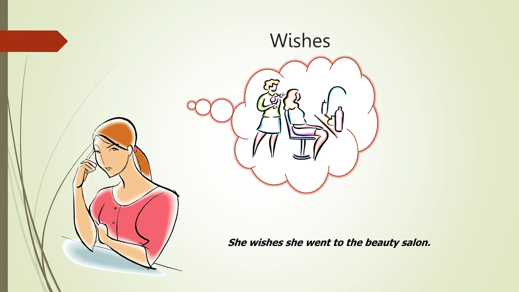 Wish (Wish in the Present) using Past Tense Presentation | PPT