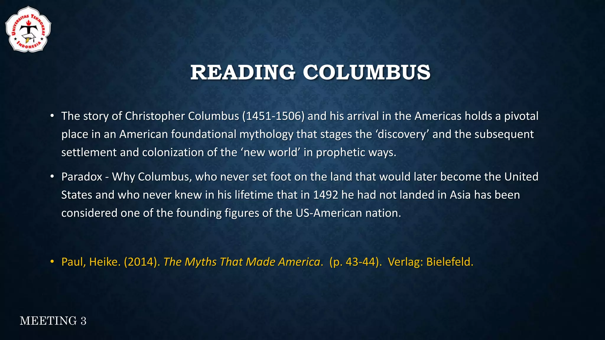 New Beginning: American Culture and Identity | PPTX