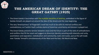 New Beginning: American Culture and Identity | PPTX