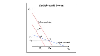Meeting 3 - Rybczynski theorem (International Economics) | PPTX