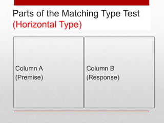 Meeting 3 - The Principles Techniques of Constructing Test #2 - MTT, SC ...