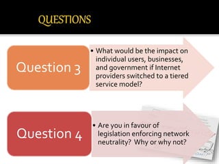 The Battle Over Net Neutrality | PPTX