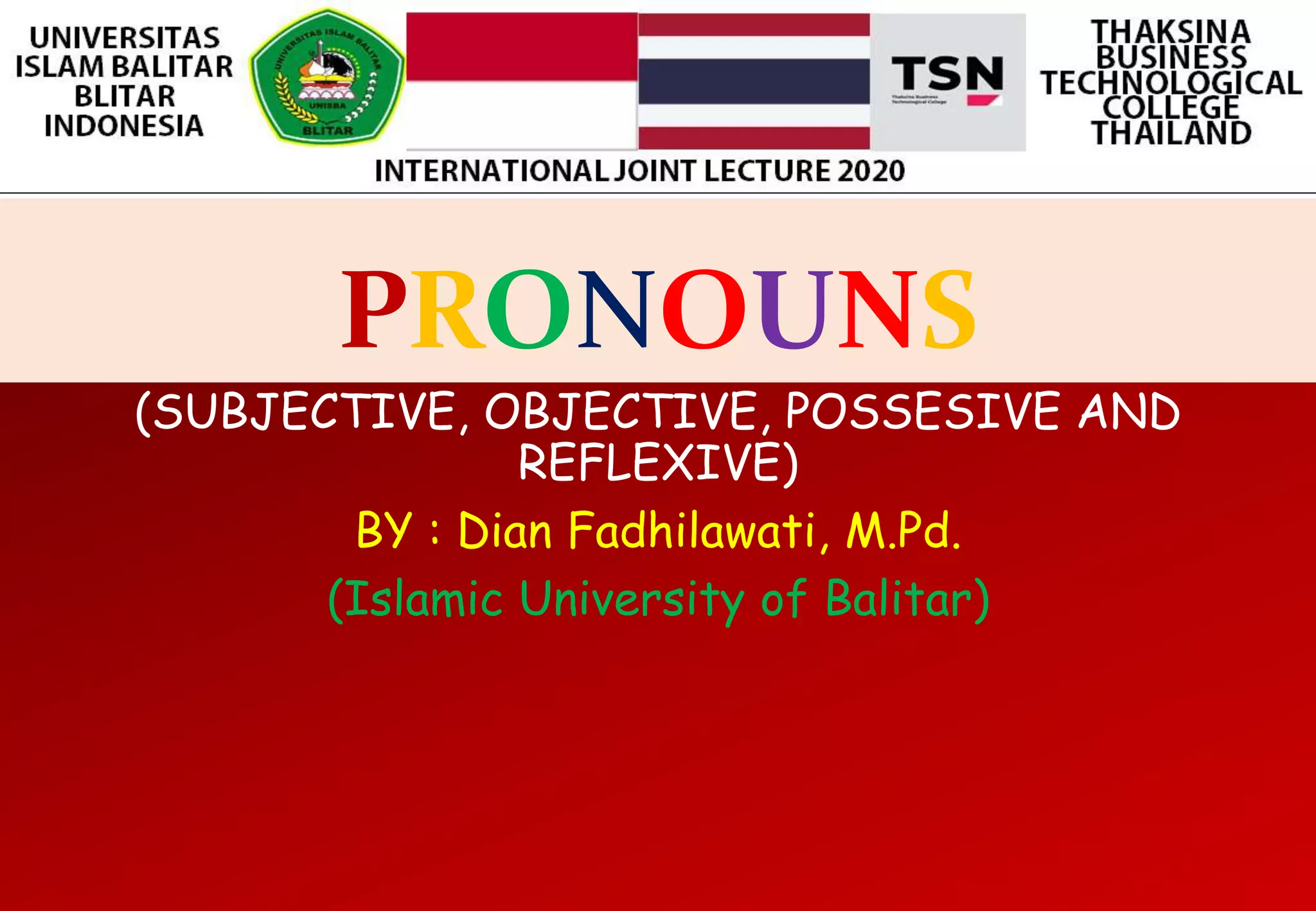 PRONOUNS | PPT