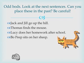 The using of regular and irregular verbs | PPT