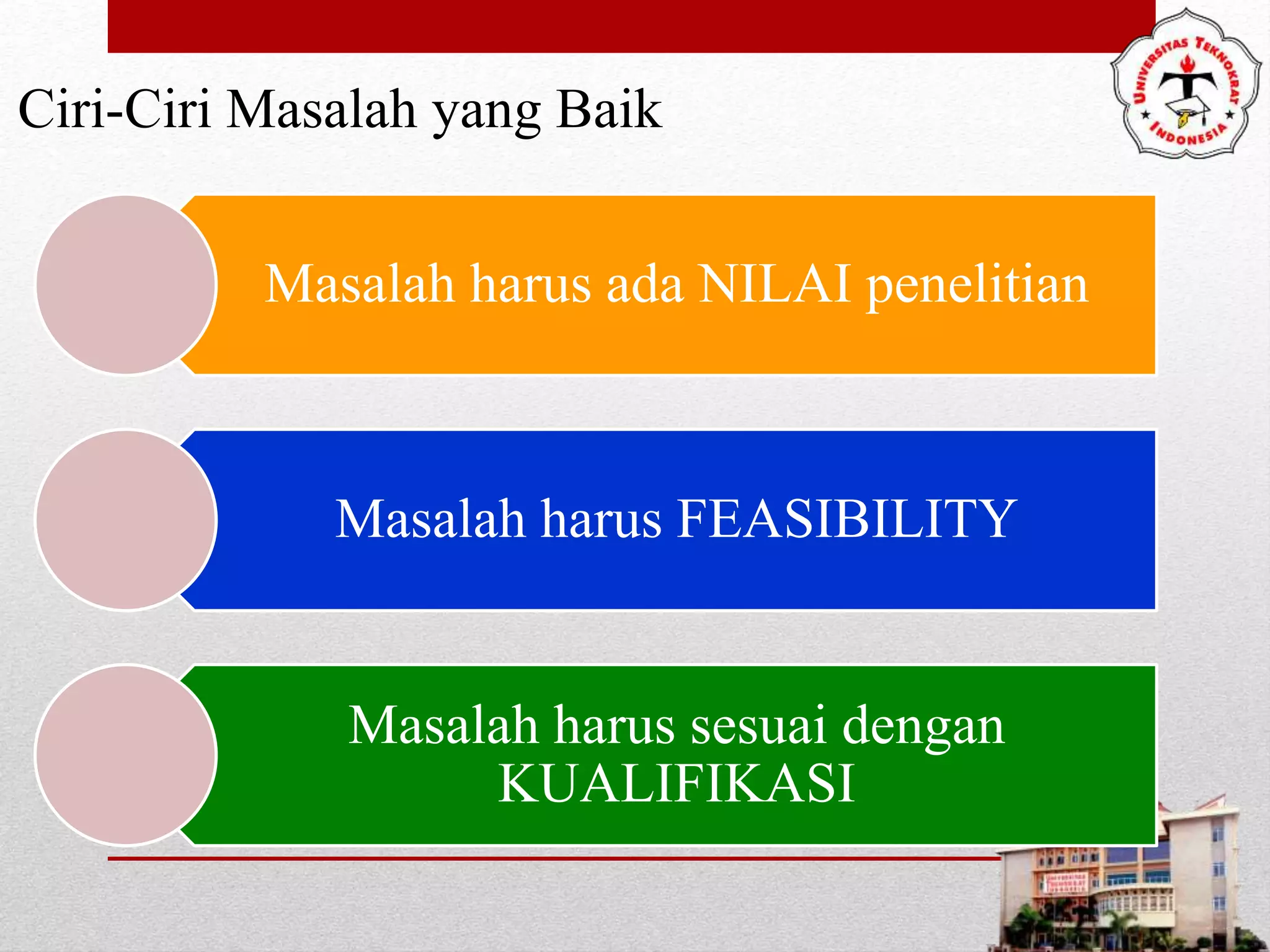 Rumusan Masalah dan Latar Belakang | PPTX