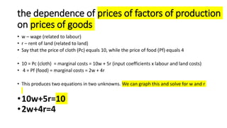 Meeting 4 - Stolper - Samuelson theorem (International Economics) | PPTX