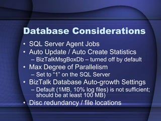 Top 10 BizTalk Admin Tips | PPT