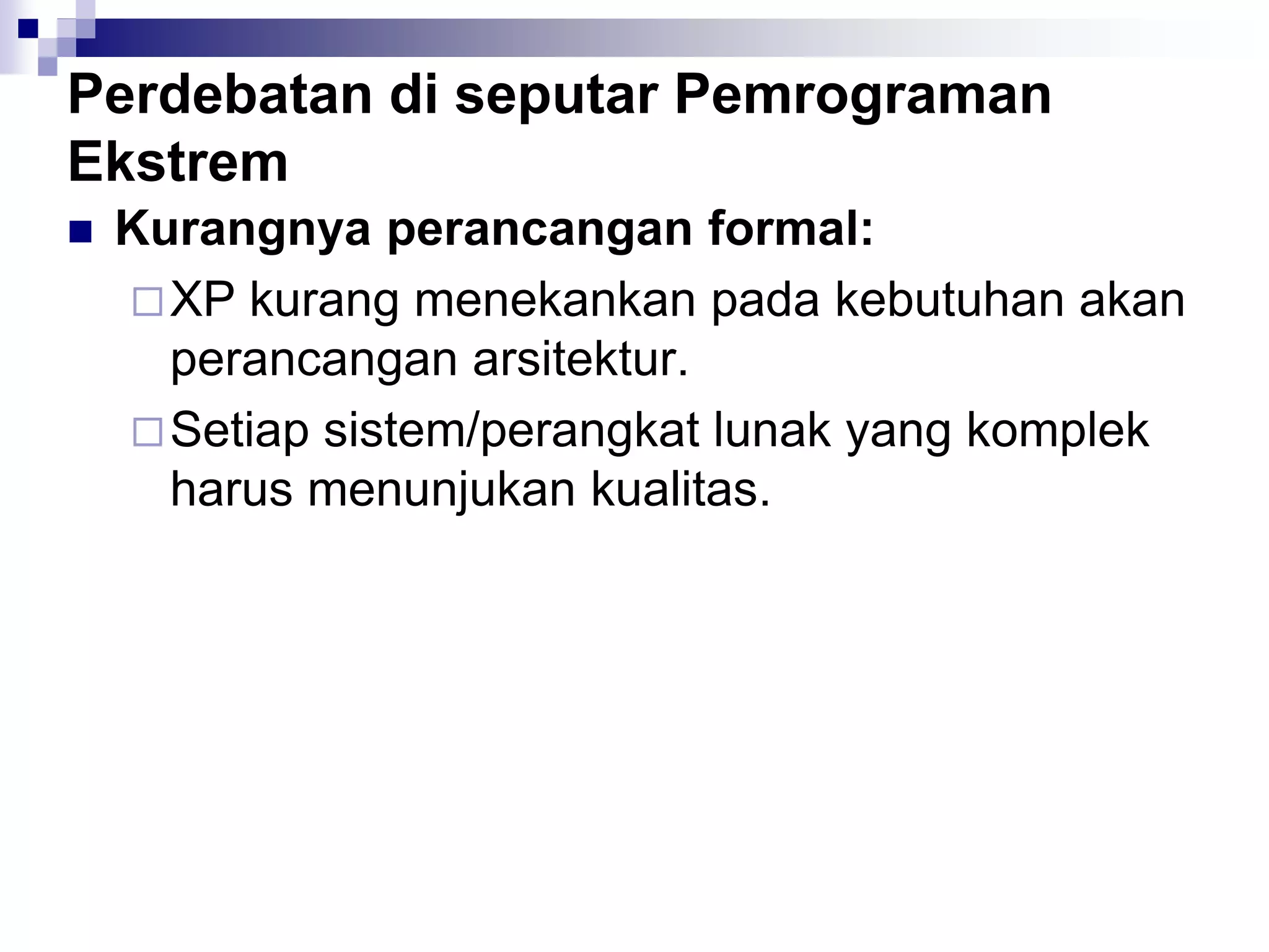 Extreme Programming | PPTX