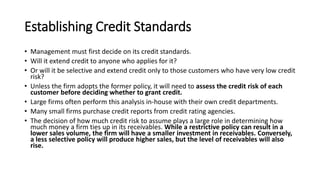 Meeting 5 - Receivables management (Financial Management) | PPTX