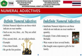 ADJECTIVES | PPTX
