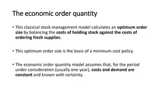 Meeting 6 - Inventory Management (Financial Management) | PPTX
