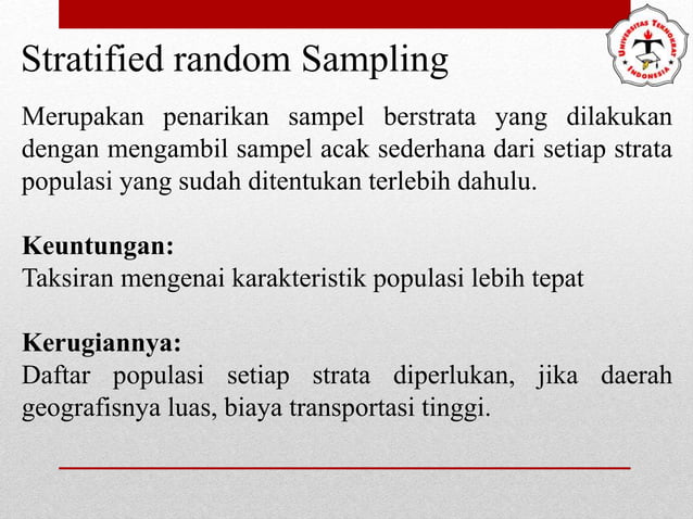 Teknik Sampling | PPT