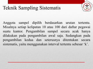 Teknik Sampling | PPT