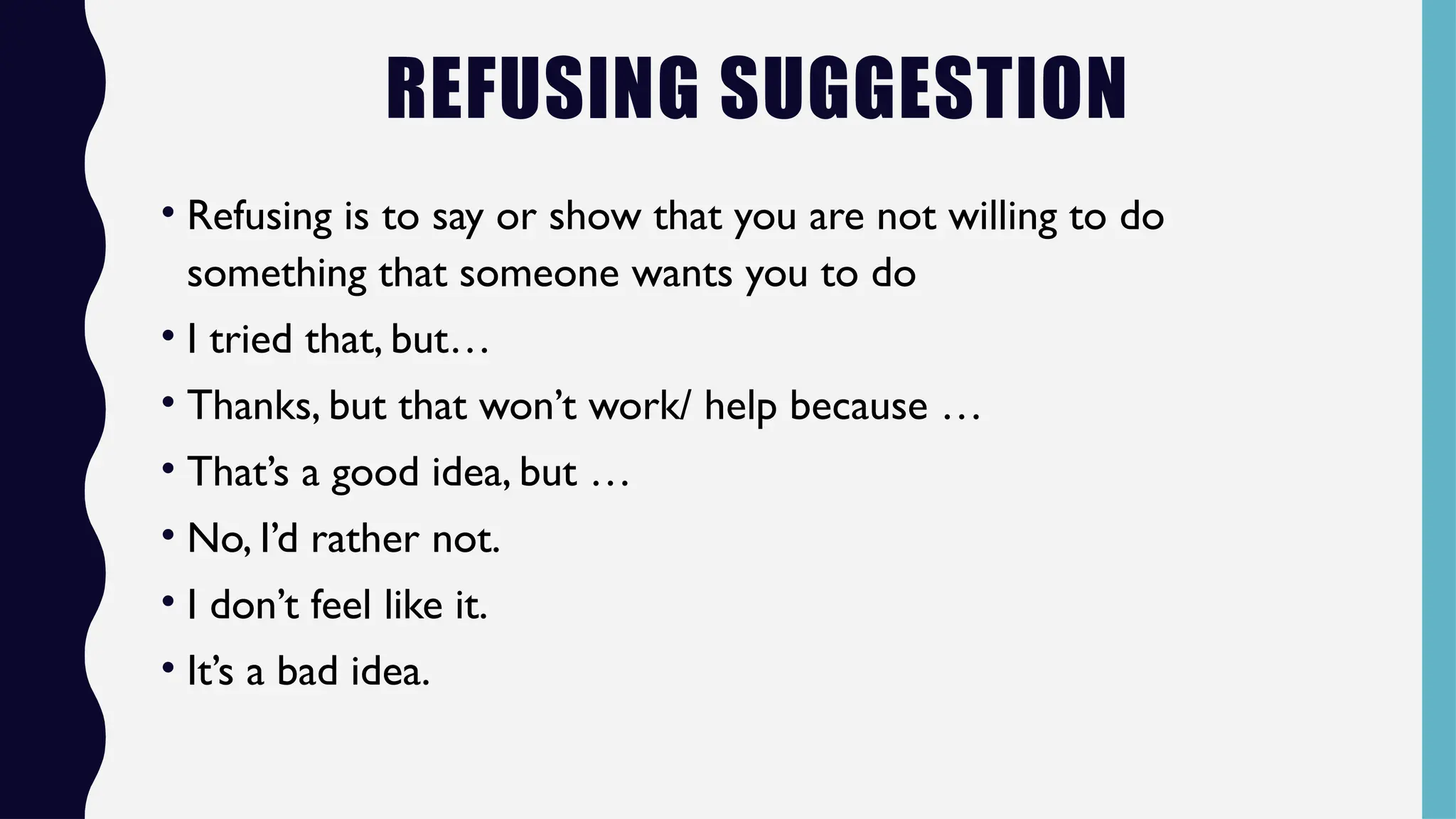 Meeting 7.pptx expression of suggestion english conversation | PPTX