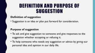 Meeting 7.pptx expression of suggestion english conversation | PPTX