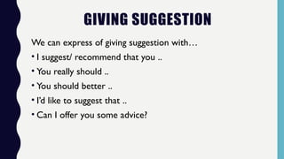 Meeting 7.pptx expression of suggestion english conversation | PPTX