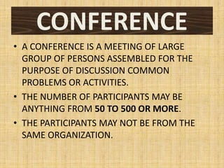 Meeting and conference | PPT