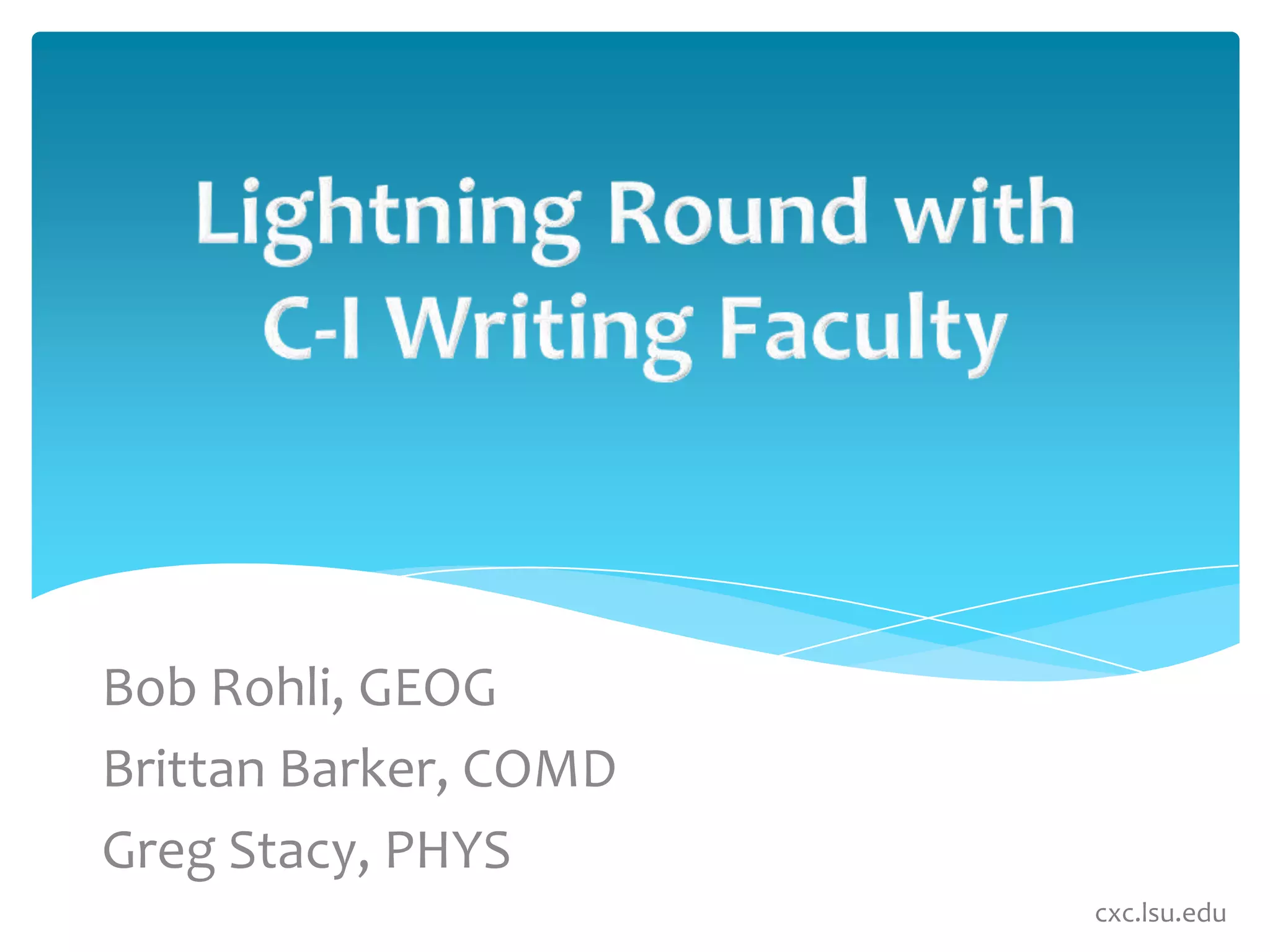 Visual-Intensive Teaching | PPT