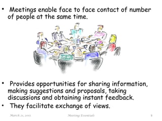Meeting Essentials | PPT